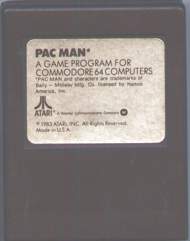 Pac-Man cover or packaging material - MobyGames