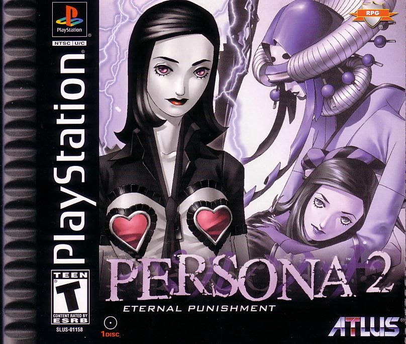 Persona 2: Eternal Punishment box covers - MobyGames
