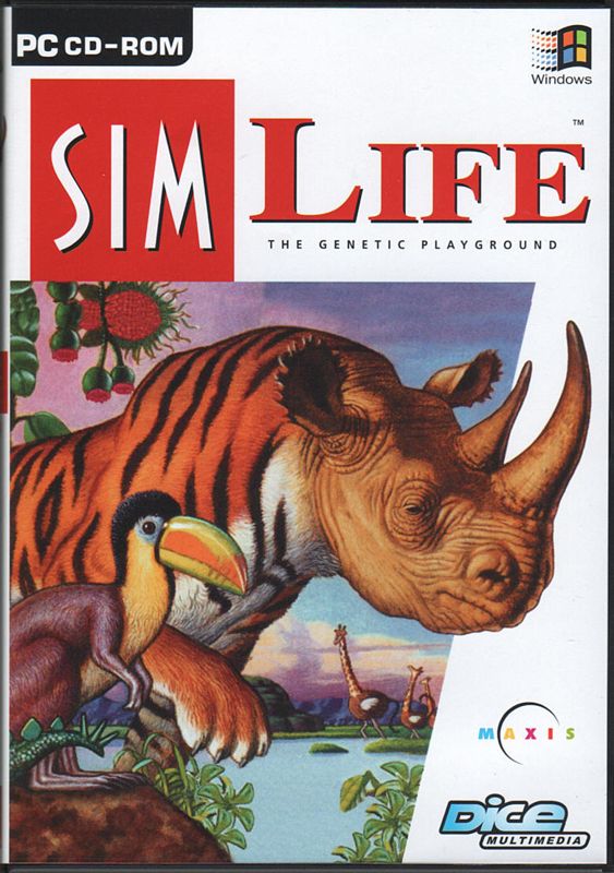 SimLife cover or packaging material - MobyGames