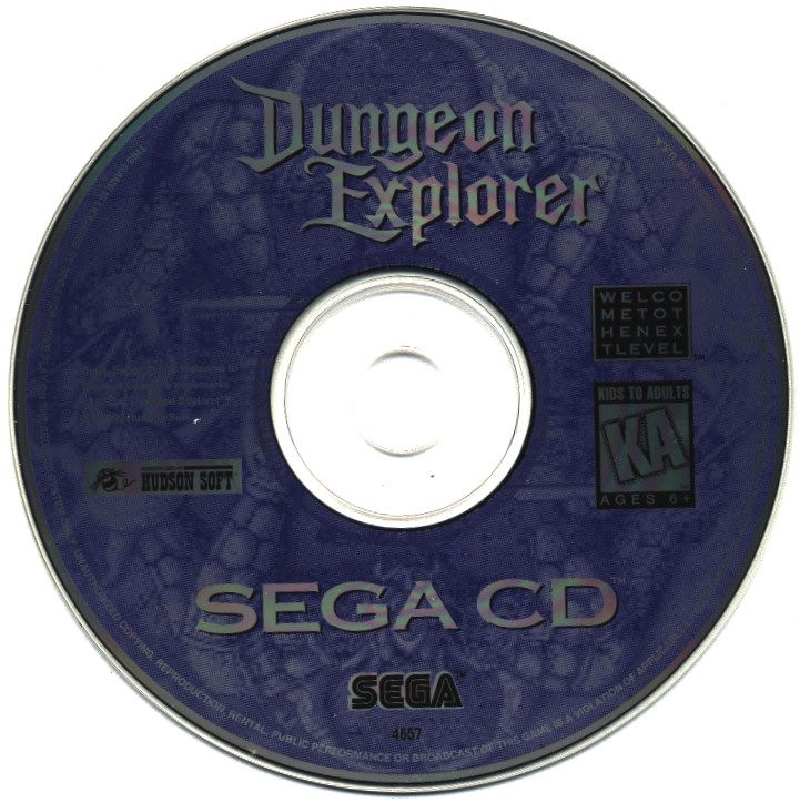 Dungeon Explorer cover or packaging material - MobyGames