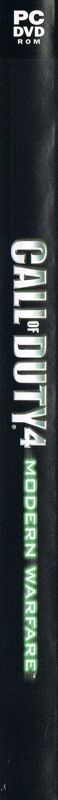 Call of Duty 4: Modern Warfare cover or packaging material - MobyGames