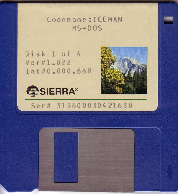 Code-Name: Iceman cover or packaging material - MobyGames