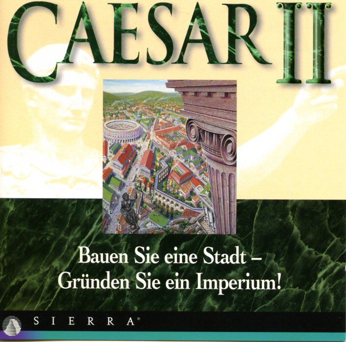 Caesar II cover or packaging material - MobyGames