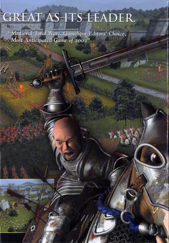 Medieval: Total War cover or packaging material - MobyGames