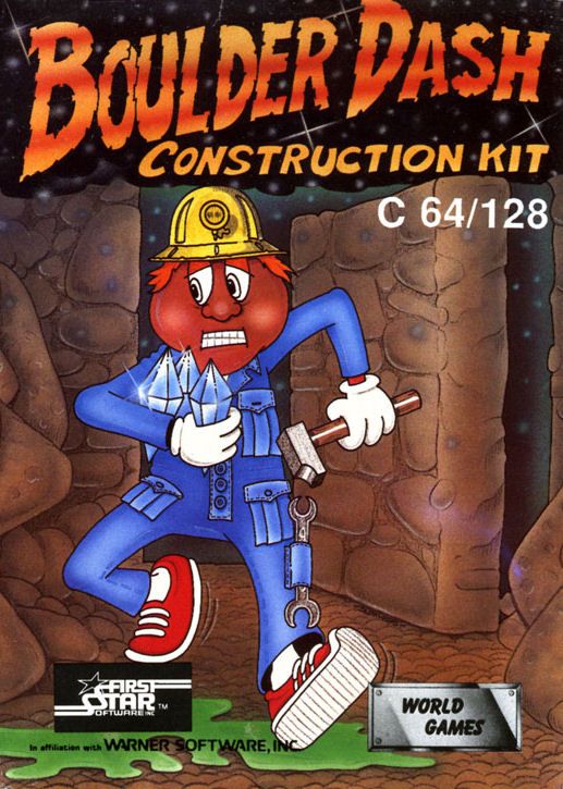 Boulder Dash: Construction Kit cover or packaging material - MobyGames