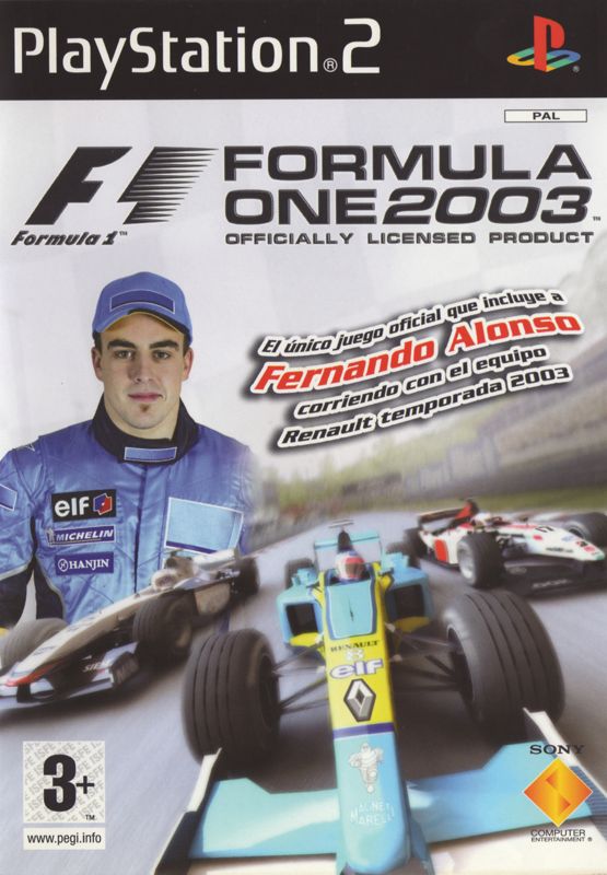 Formula One 2003 cover or packaging material - MobyGames