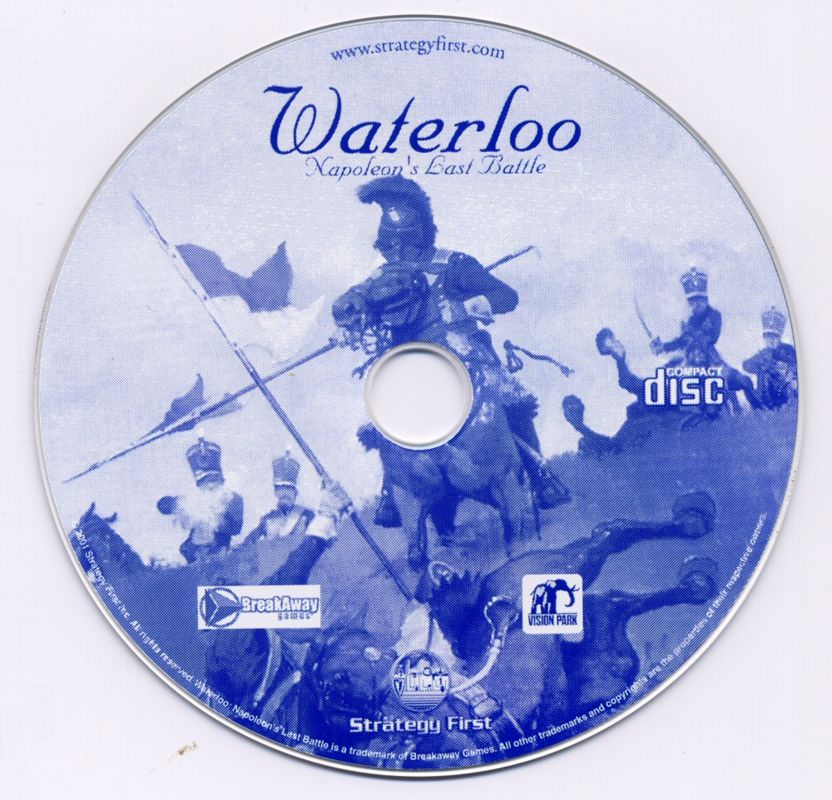 Waterloo: Napoleon's Last Battle cover or packaging material - MobyGames