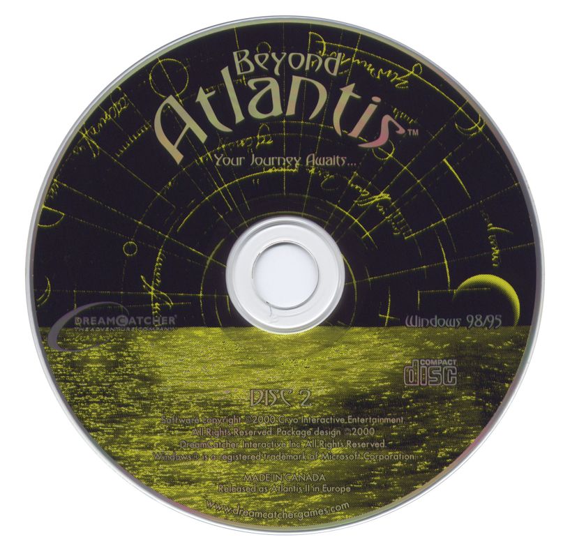Beyond Atlantis cover or packaging material - MobyGames
