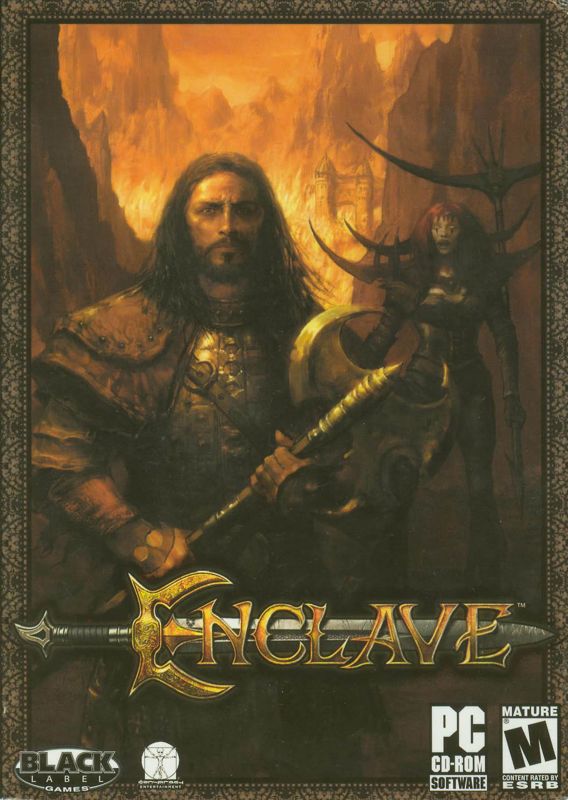 Enclave cover or packaging material - MobyGames