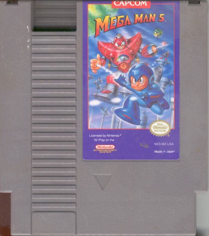 Mega Man 5 cover or packaging material - MobyGames