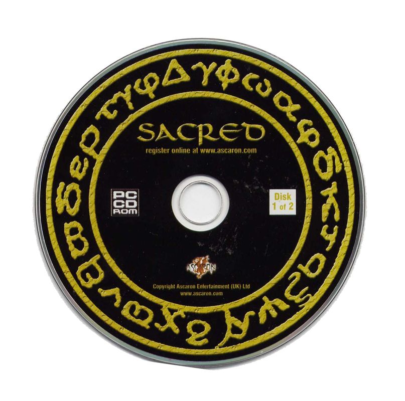 Sacred cover or packaging material - MobyGames