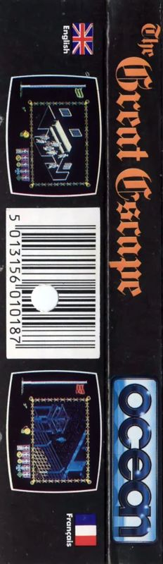The Great Escape cover or packaging material - MobyGames
