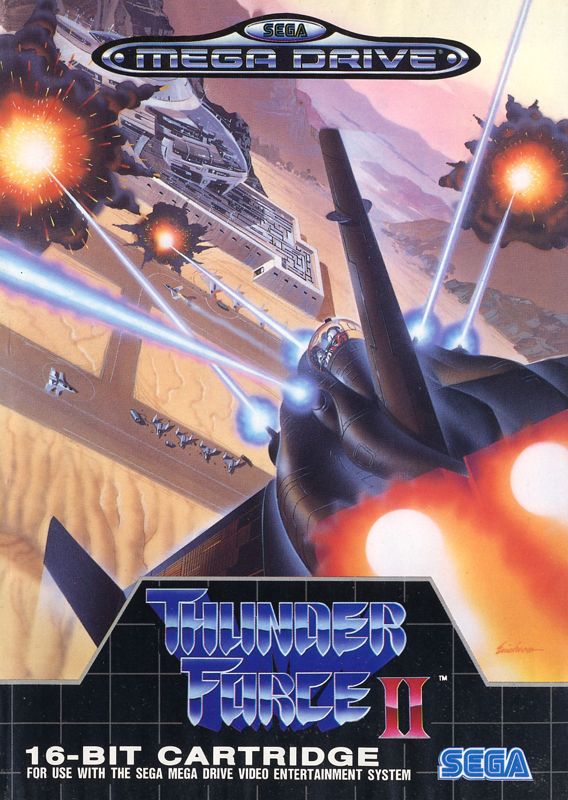 Thunder Force II cover or packaging material - MobyGames