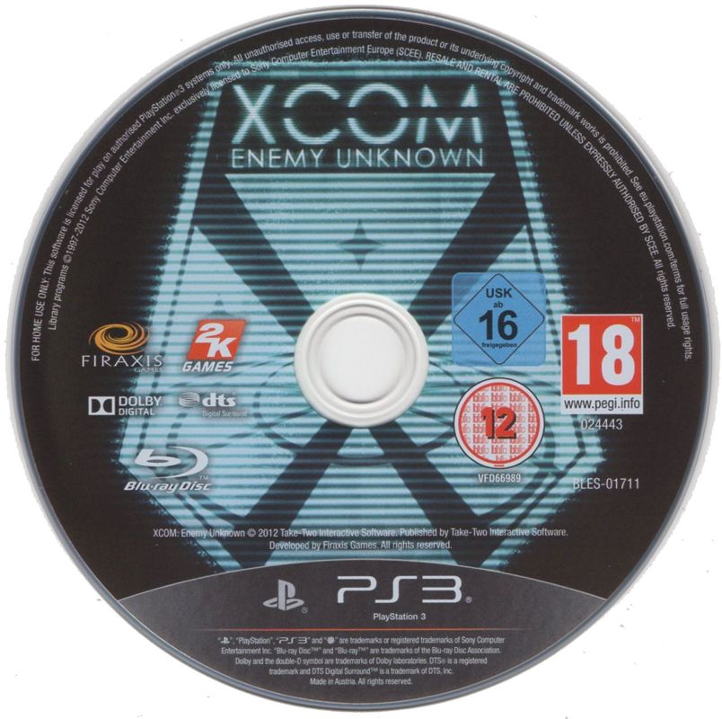 XCOM: Enemy Unknown cover or packaging material - MobyGames