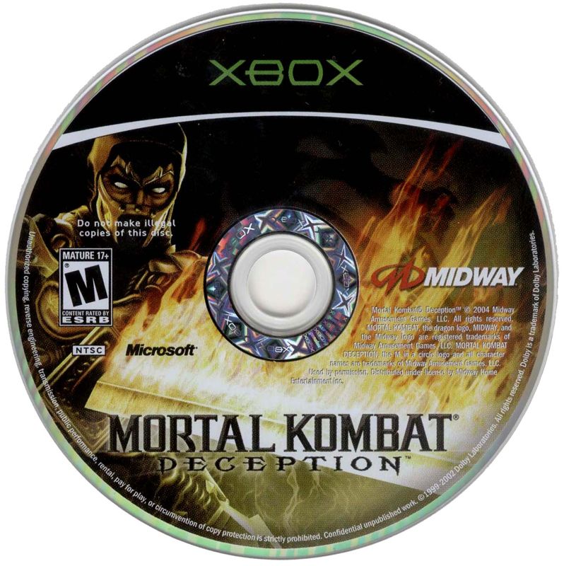 Mortal Kombat: Deception - Premium Pack cover or packaging material ...