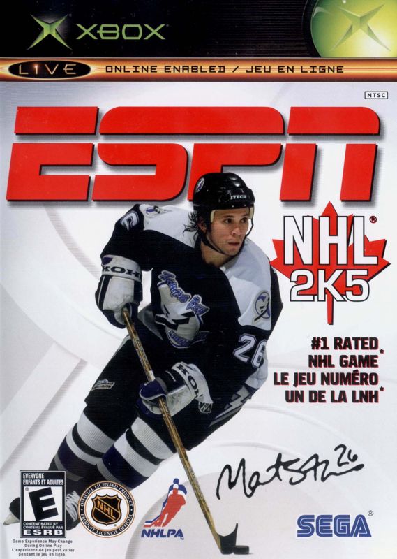 ESPN NHL 2K5 cover or packaging material - MobyGames