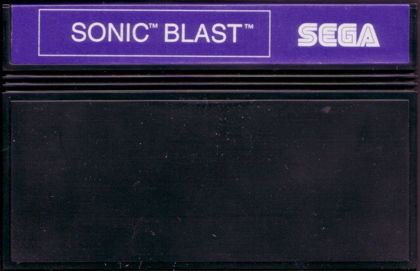Sonic Blast cover or packaging material - MobyGames