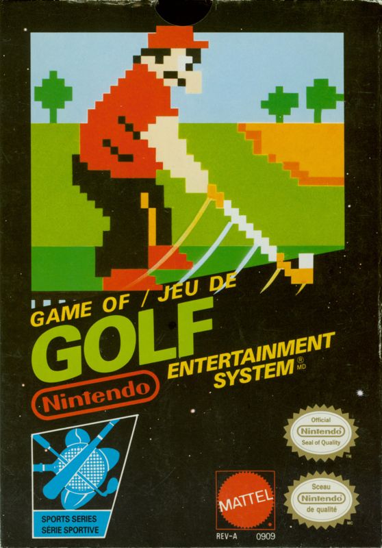 Golf cover or packaging material - MobyGames