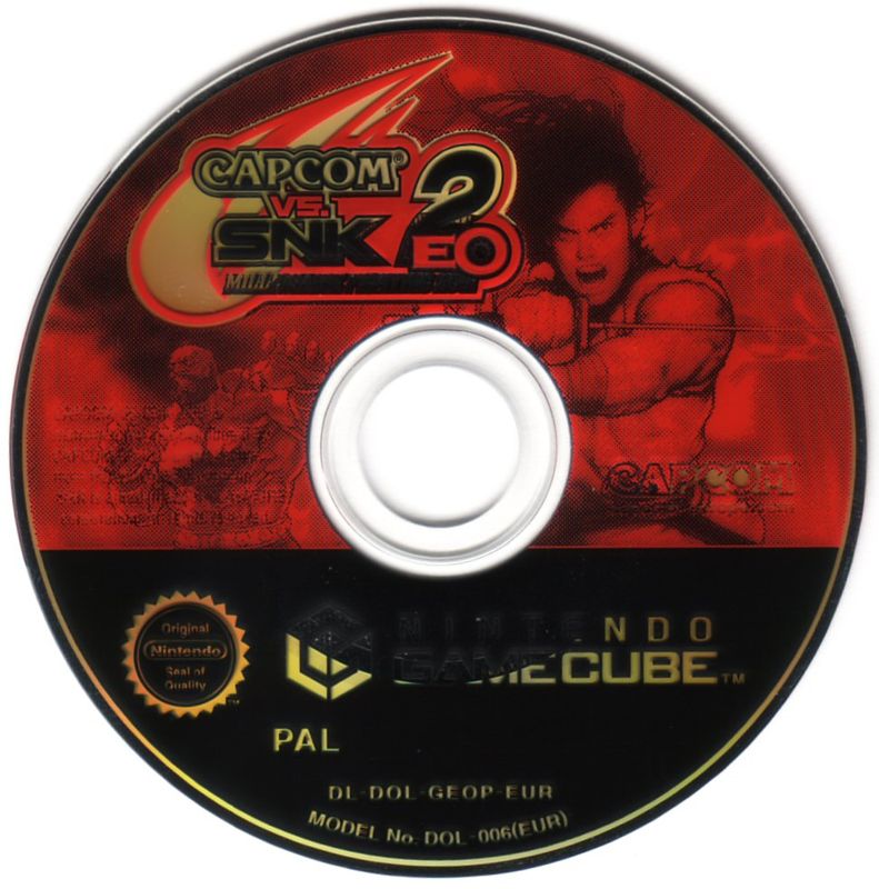 Capcom vs. SNK 2: Mark of the Millennium cover or packaging material - MobyGames