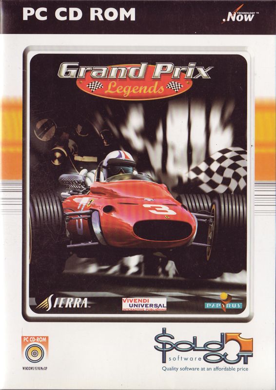 Grand Prix Legends cover or packaging material - MobyGames