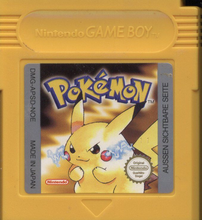 Pokémon Yellow Version: Special Pikachu Edition cover or packaging ...