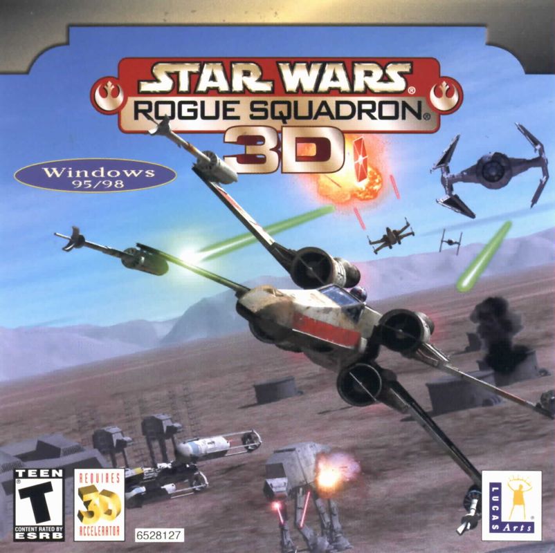 Star Wars: Rogue Squadron 3D cover or packaging material - MobyGames