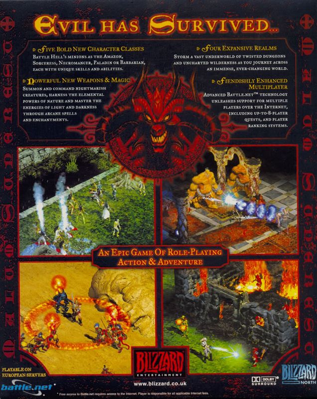 Diablo II cover or packaging material - MobyGames