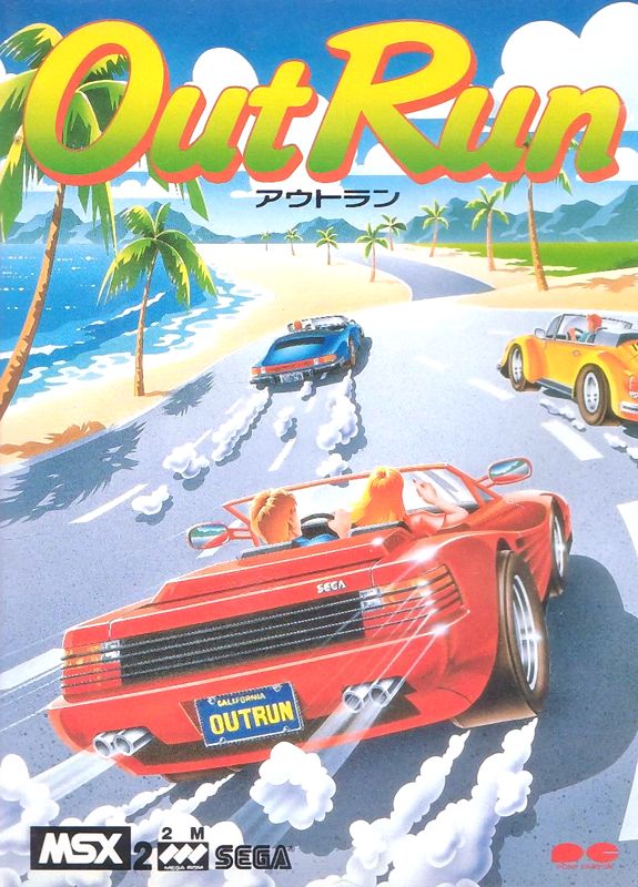 OutRun cover or packaging material - MobyGames
