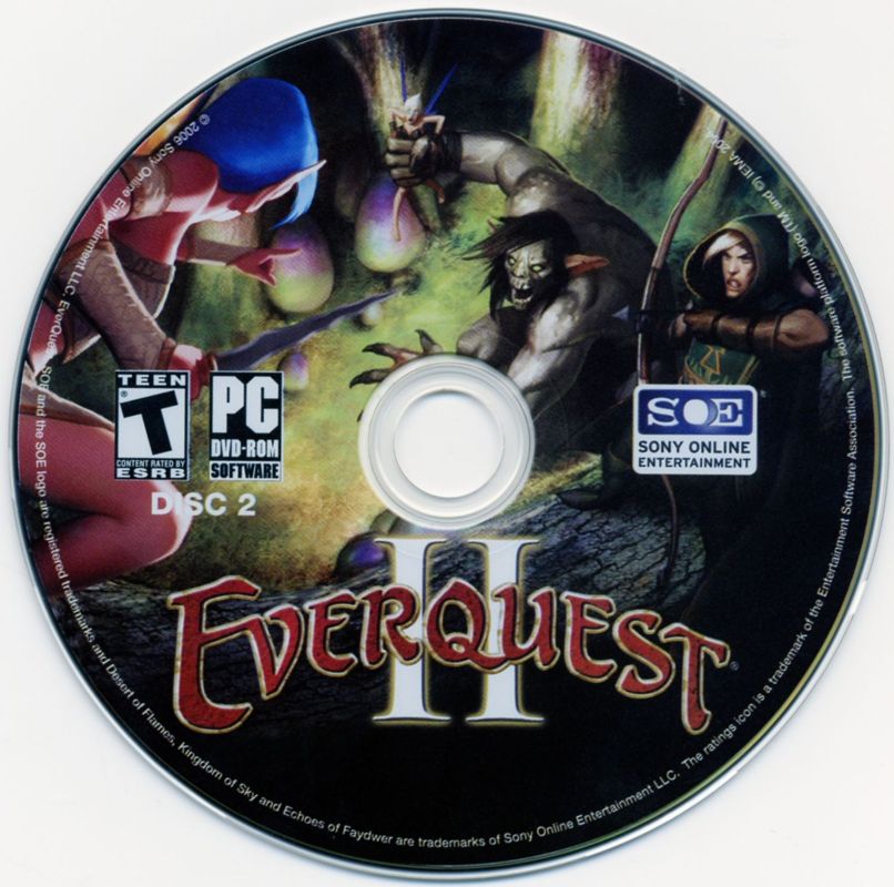 EverQuest II: Echoes of Faydwer cover or packaging material - MobyGames