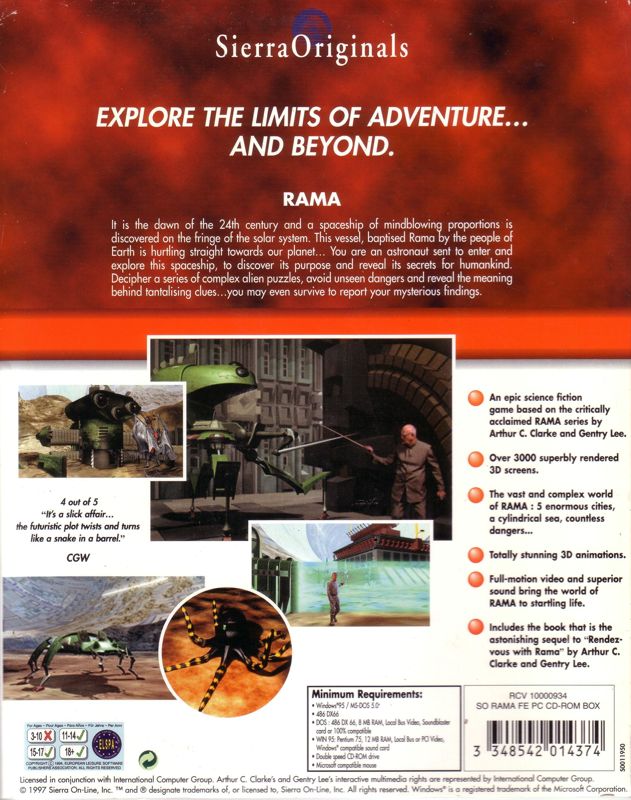 Rama cover or packaging material - MobyGames