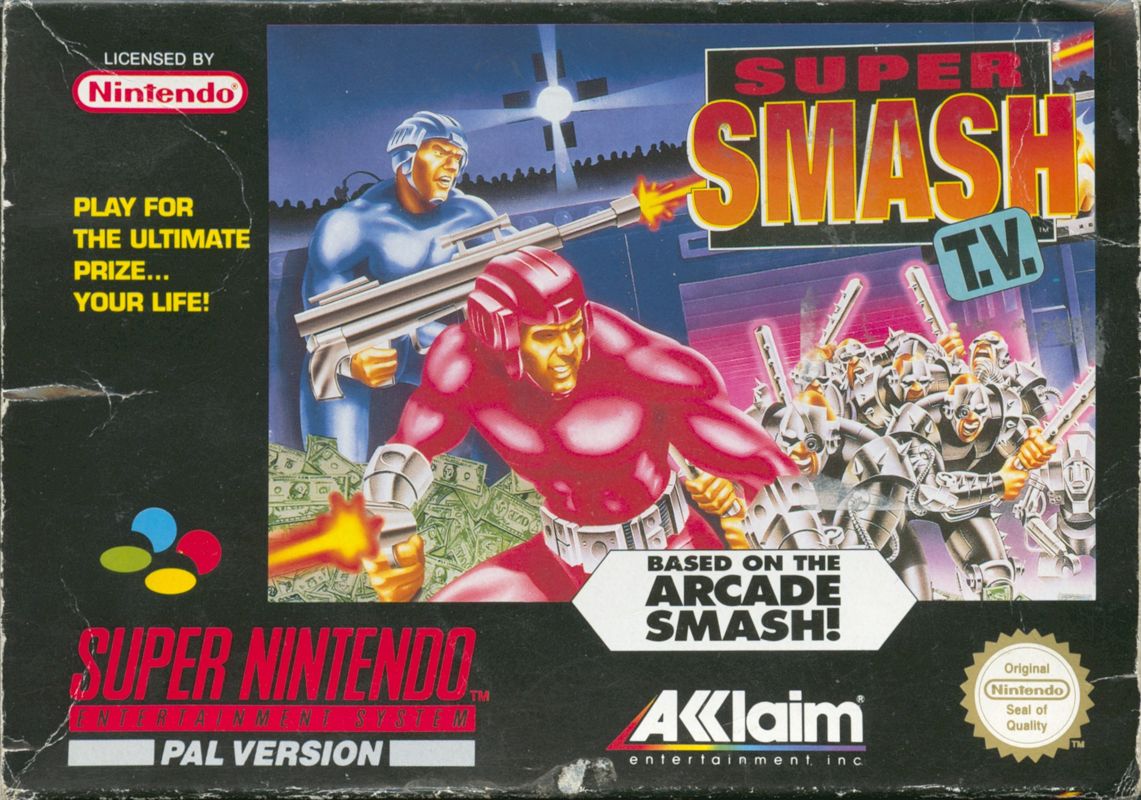 Smash T.V. cover or packaging material - MobyGames