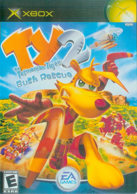 Ty the Tasmanian Tiger 2: Bush Rescue cover or packaging material ...