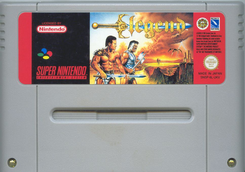 Legend cover or packaging material - MobyGames