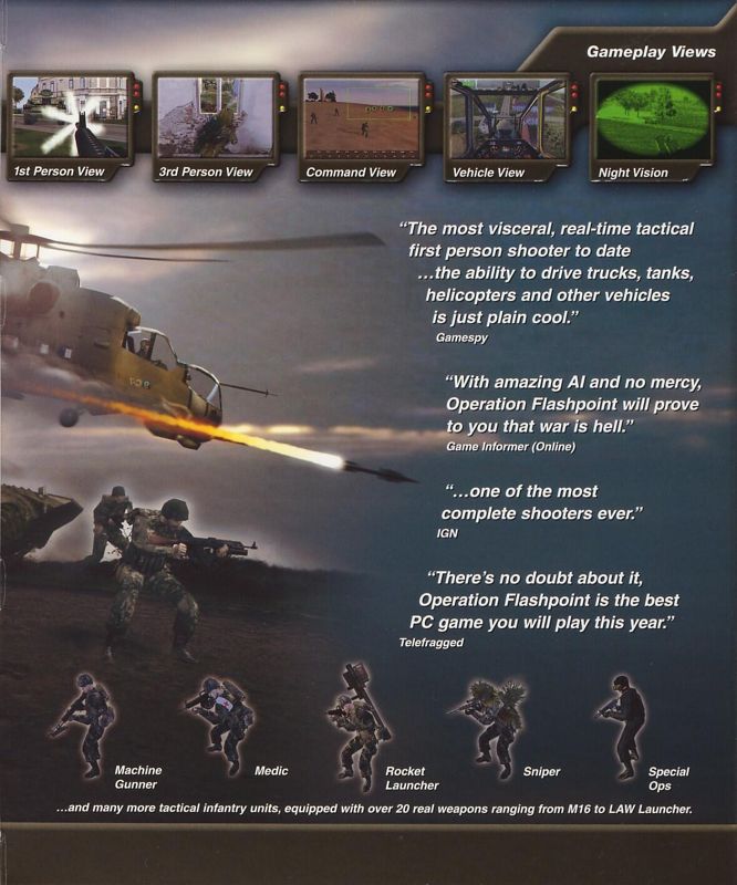 Operation Flashpoint: Cold War Crisis cover or packaging material ...