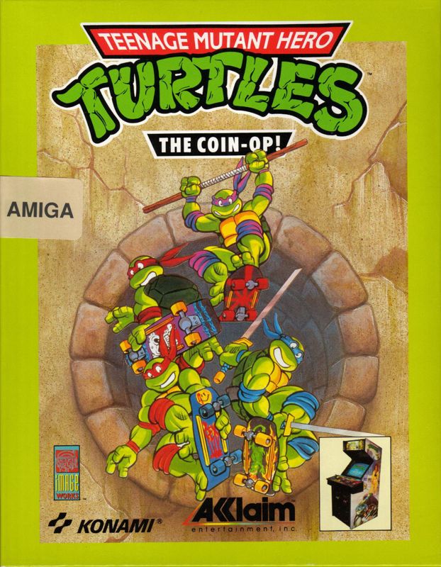 Teenage Mutant Ninja Turtles cover or packaging material - MobyGames