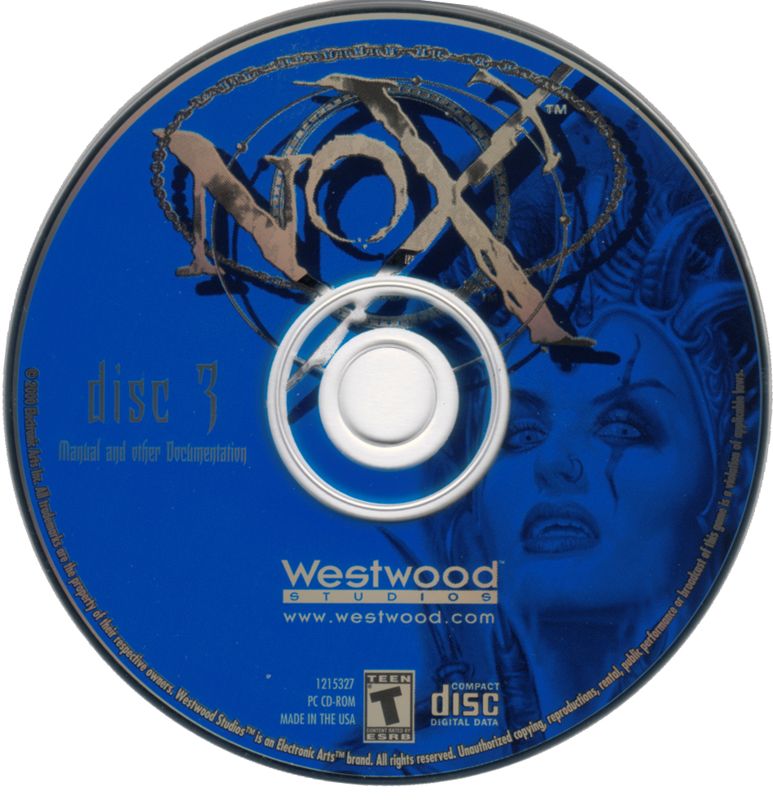 Nox cover or packaging material - MobyGames