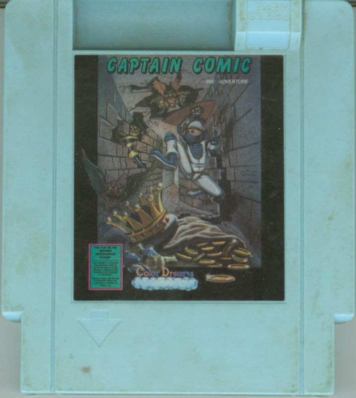 The Adventures of Captain Comic cover or packaging material - MobyGames