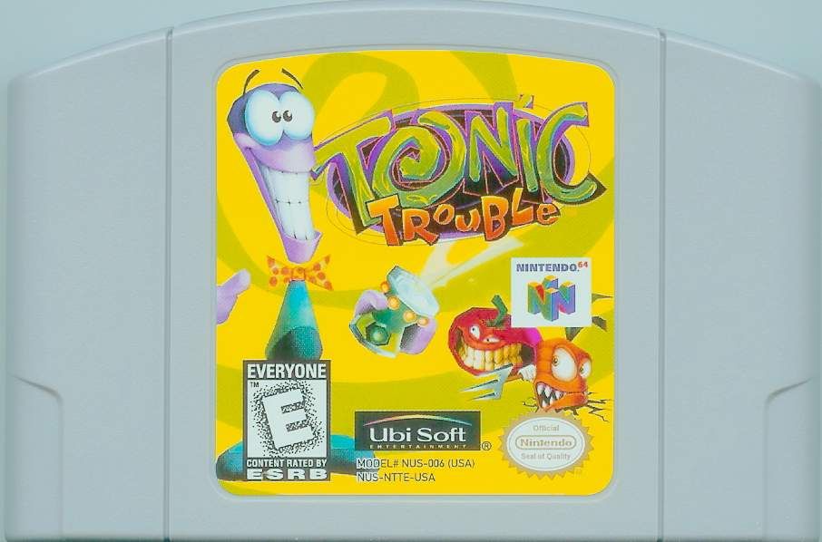 Tonic Trouble cover or packaging material - MobyGames