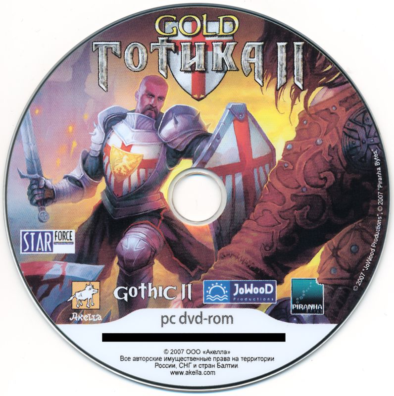 Gothic II: Gold Edition cover or packaging material - MobyGames