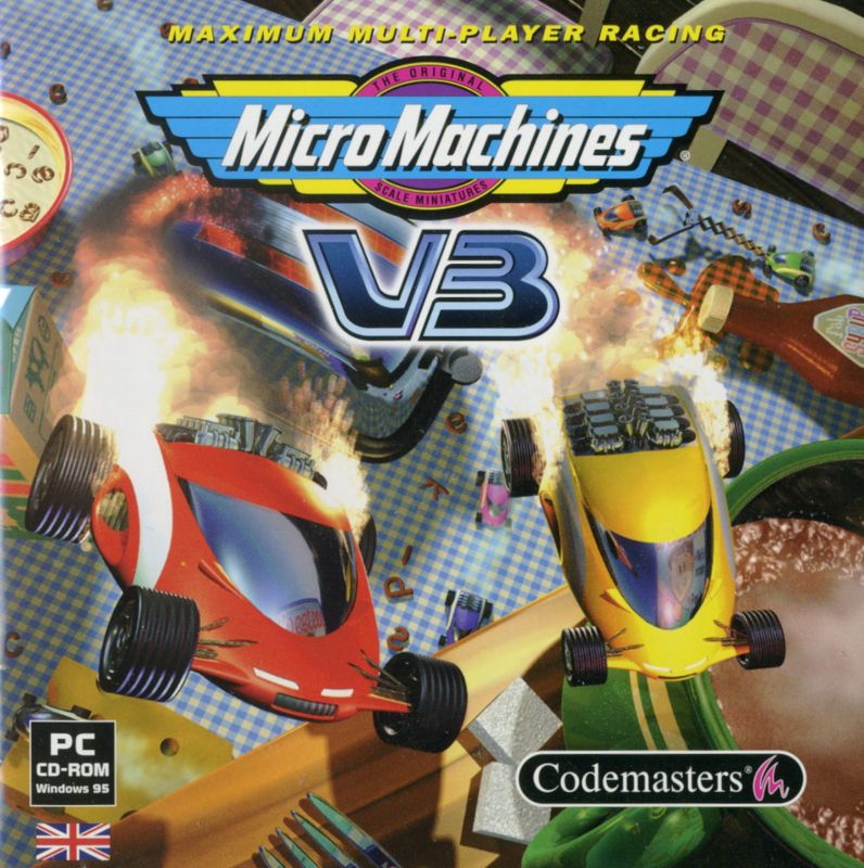 Micro Machines V3 cover or packaging material - MobyGames