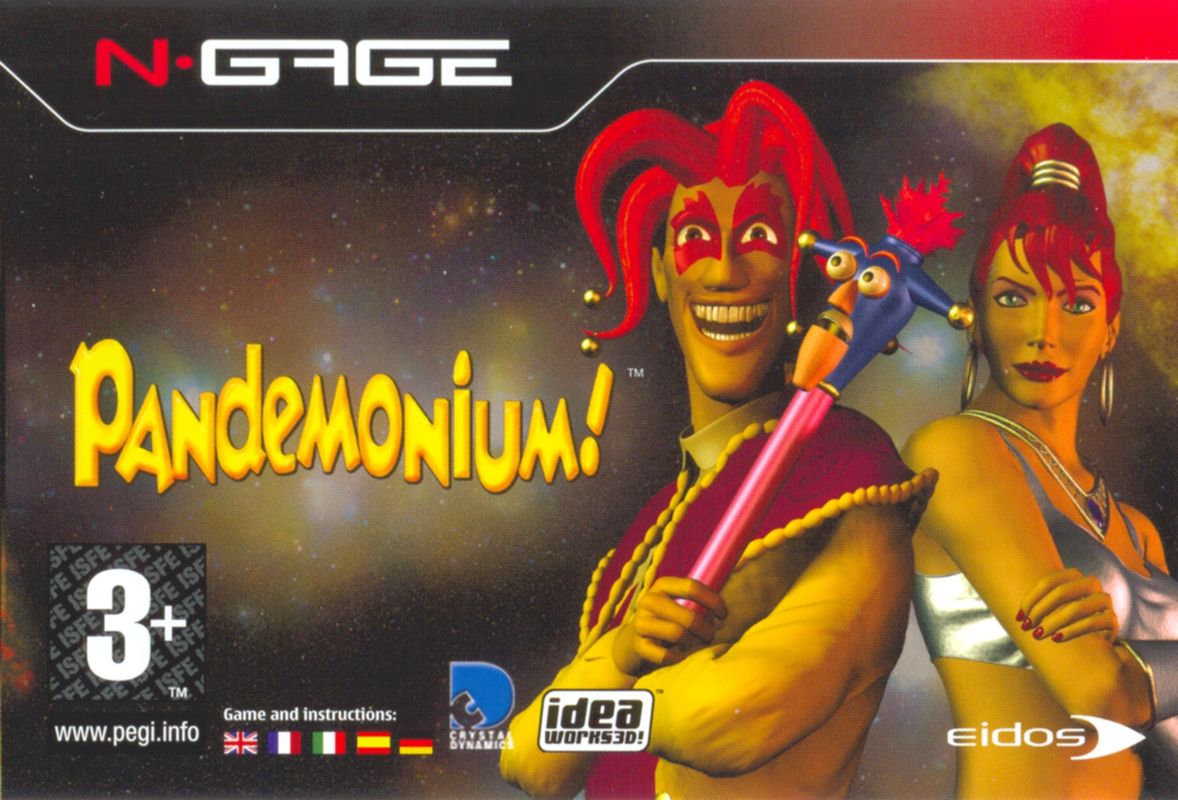 Pandemonium! cover or packaging material - MobyGames