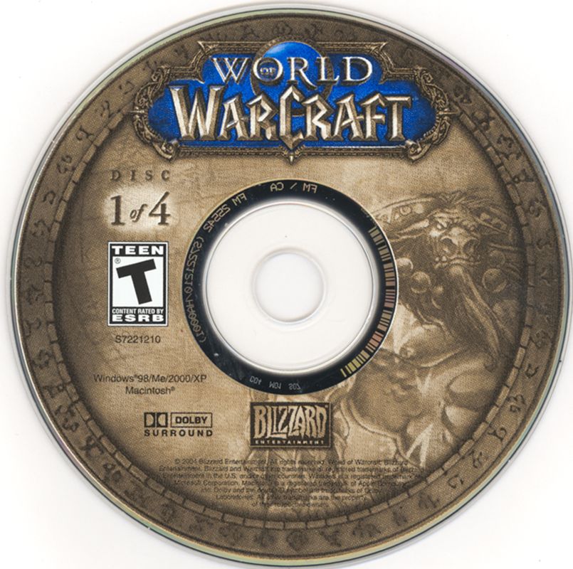 World of WarCraft cover or packaging material - MobyGames