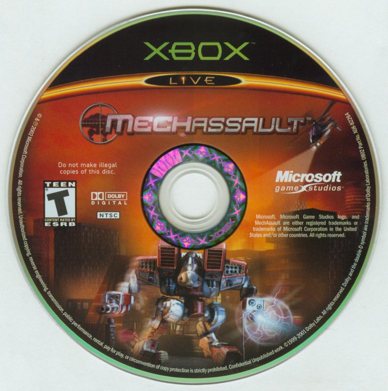 MechAssault cover or packaging material - MobyGames