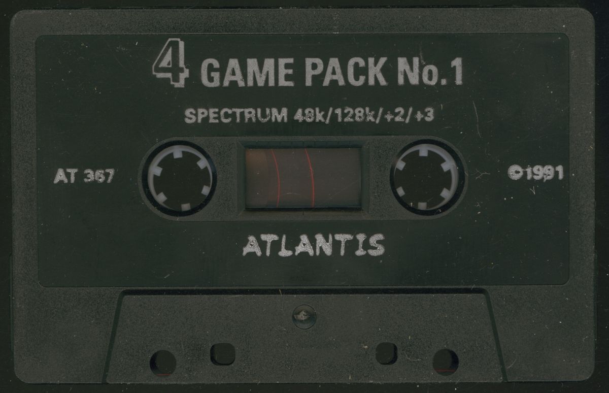 4 Game Pack: No.1 cover or packaging material - MobyGames