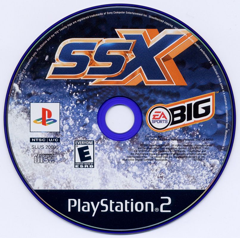 SSX cover or packaging material - MobyGames