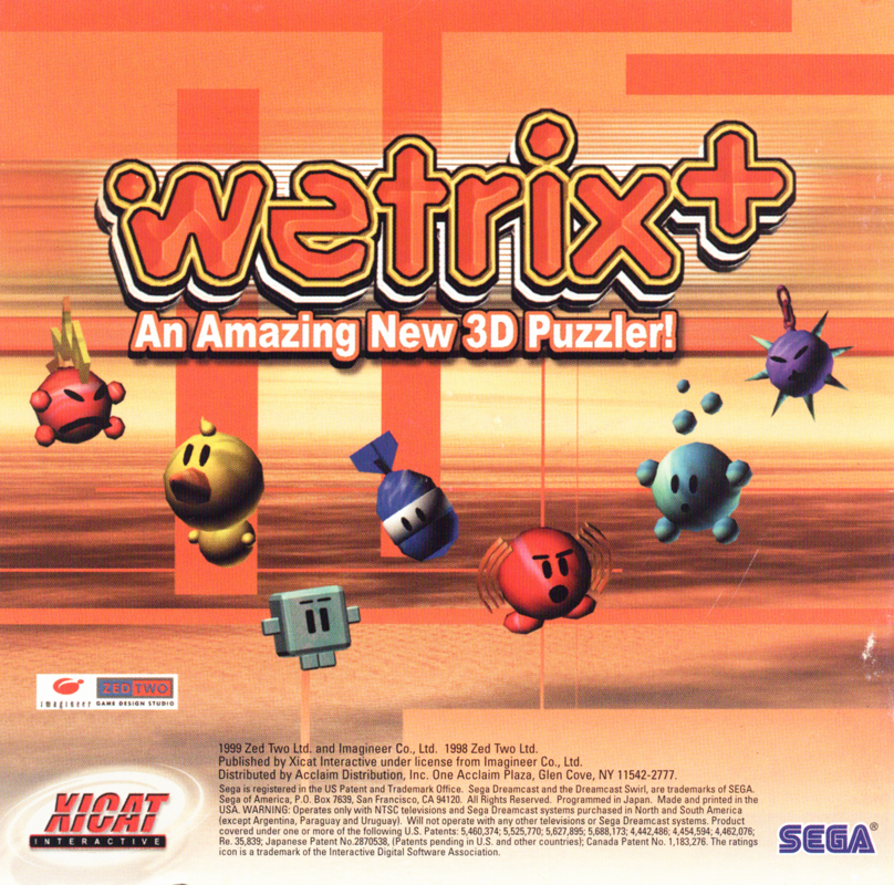 Wetrix cover or packaging material - MobyGames