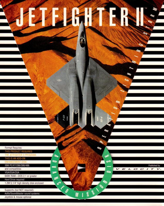 JetFighter II: Operation Lightning Storm (1992) - MobyGames
