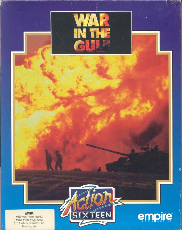 War in the Gulf cover or packaging material - MobyGames