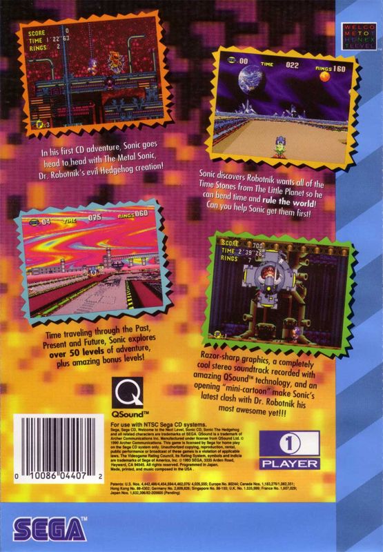 Cd Back Cover