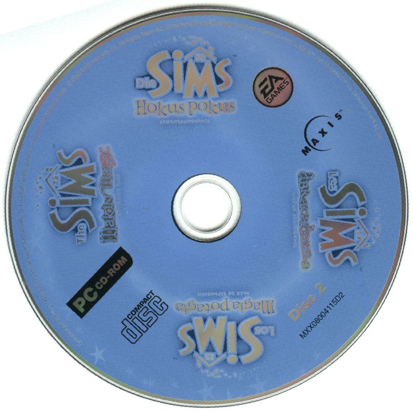 The Sims: Makin' Magic cover or packaging material - MobyGames